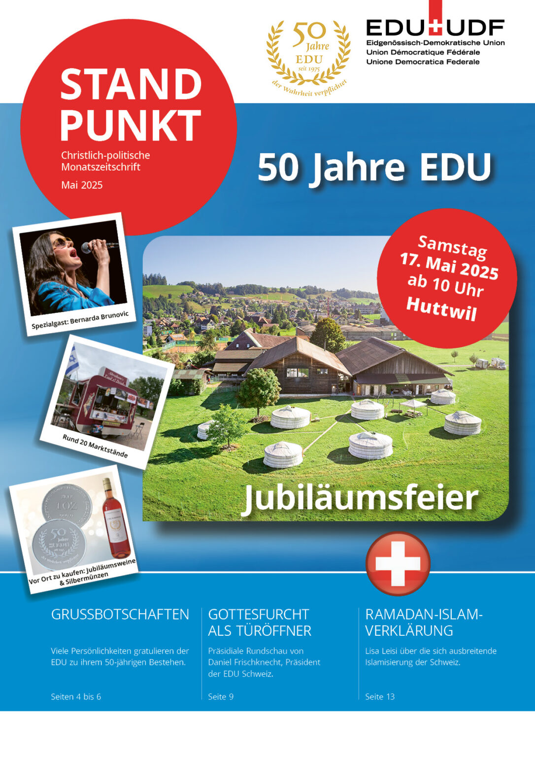 EDU Kanton Zug offiziell gegründet – EDU Schweiz